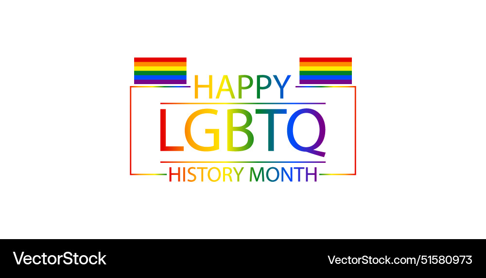 Exploring the evolution of lgbtq history month Vector Image
