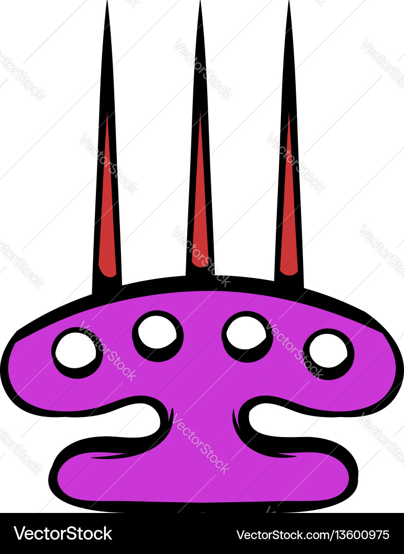 Tekkokagi icon cartoon Royalty Free Vector Image