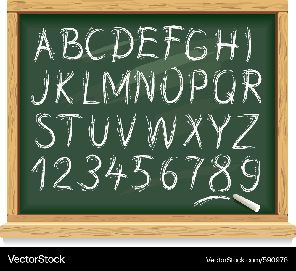 Blackboard Royalty Free Vector Image - VectorStock