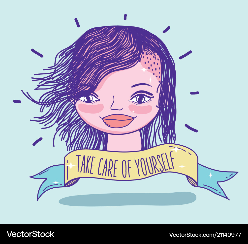 Girl power cartoon Royalty Free Vector Image - VectorStock