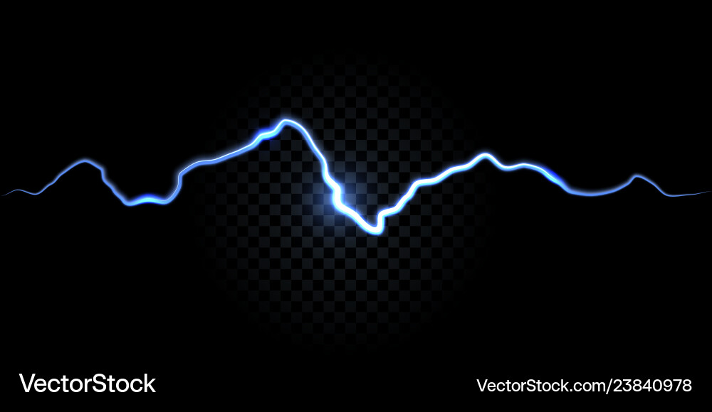 Electric Spark Thunderstorm Background Royalty Free Vector