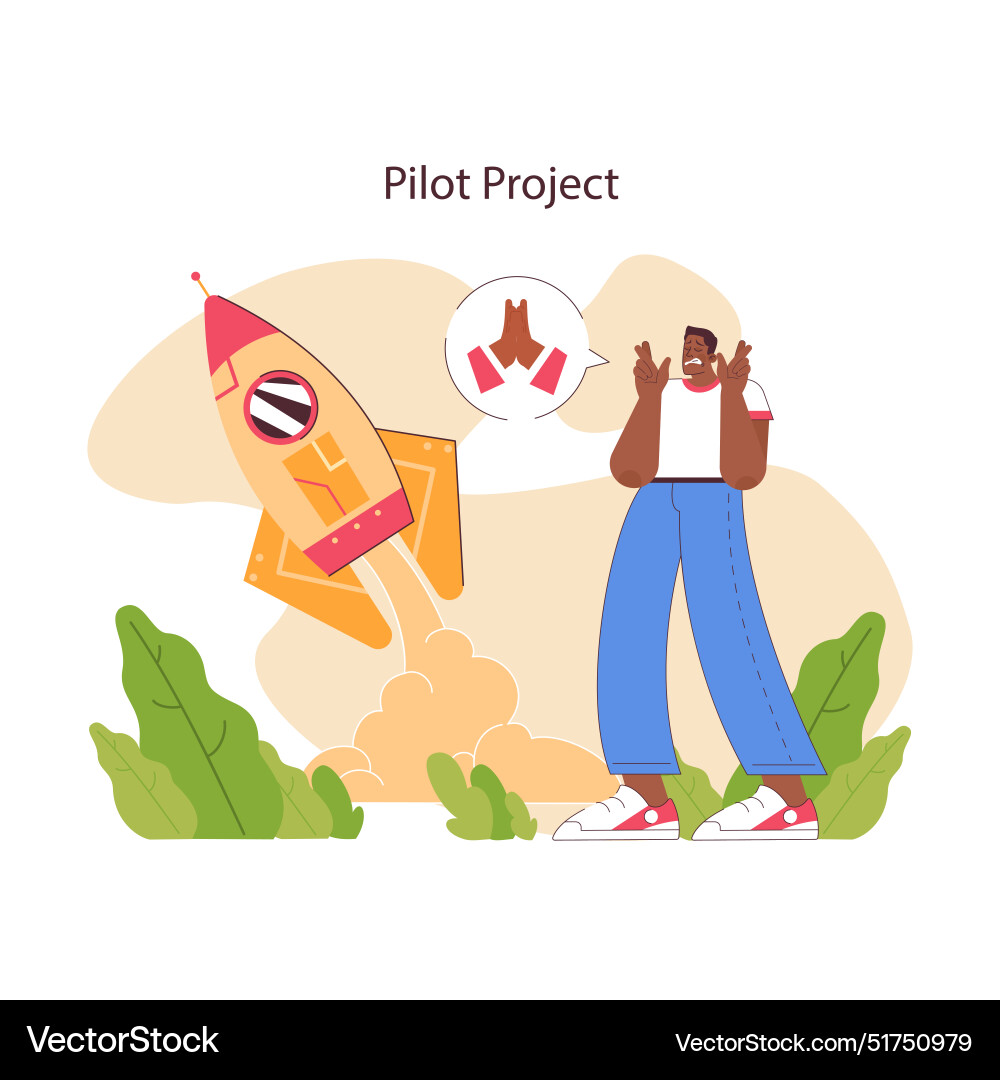 Innovation cycle generation of a creative idea Vector Image