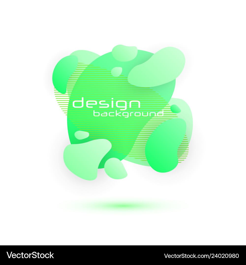 Dynamic fluid design Royalty Free Vector Image