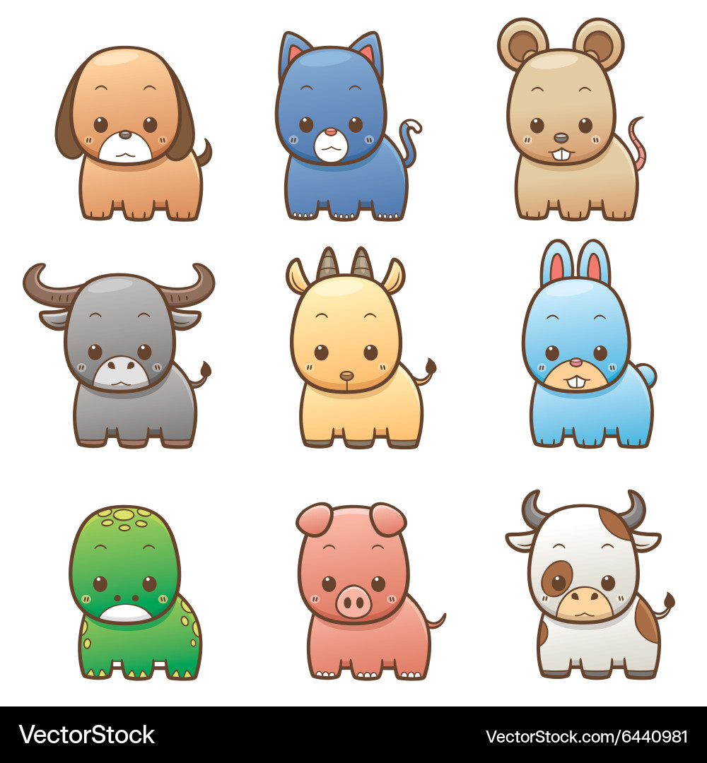 Animals Royalty Free Vector Image - VectorStock