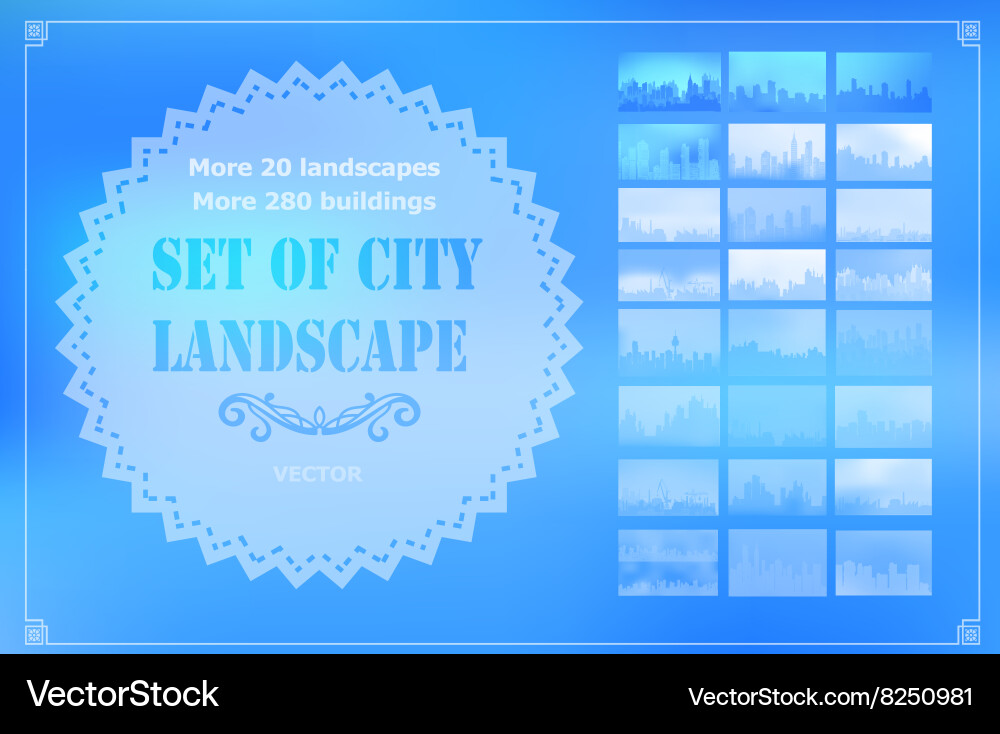 City urban design Royalty Free Vector Image - VectorStock