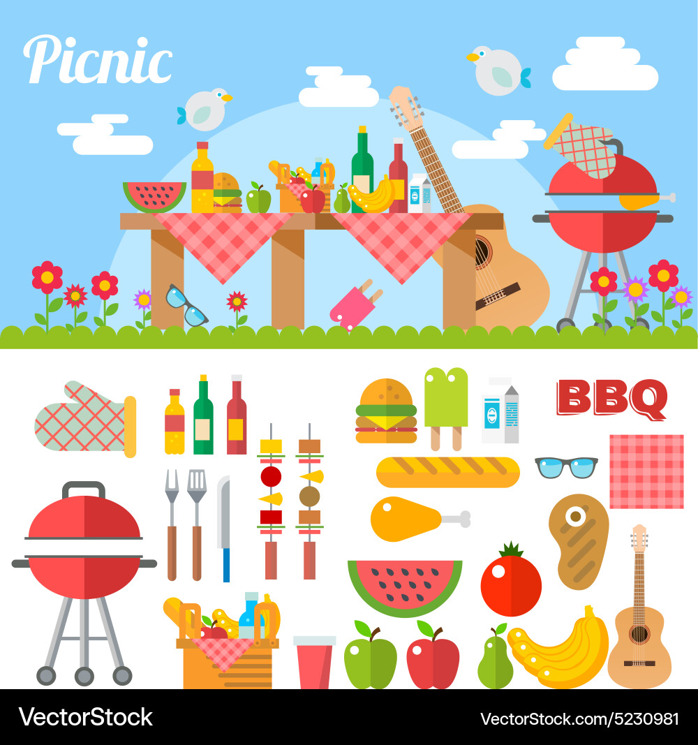 Picnic Cartoon Vector Images (over 23,000)
