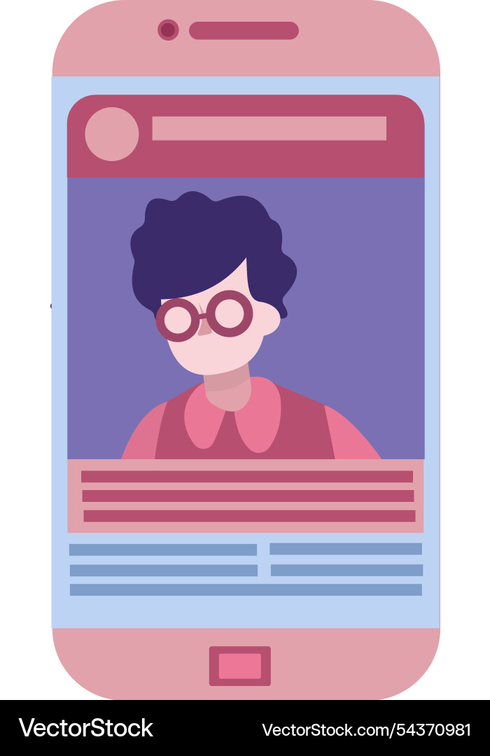 Social networks live chat streaming icon Vector Image