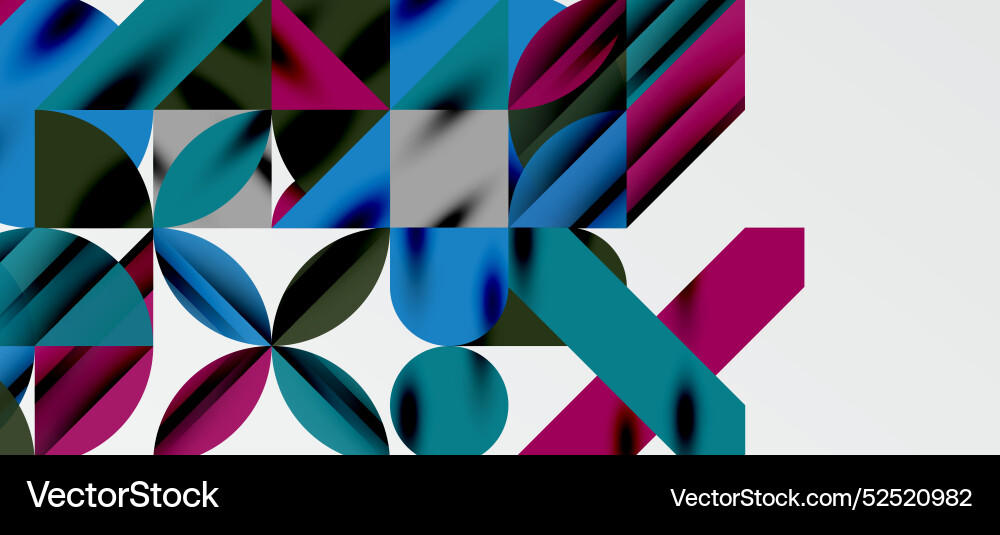 Geometric neo patterns abstract background Vector Image