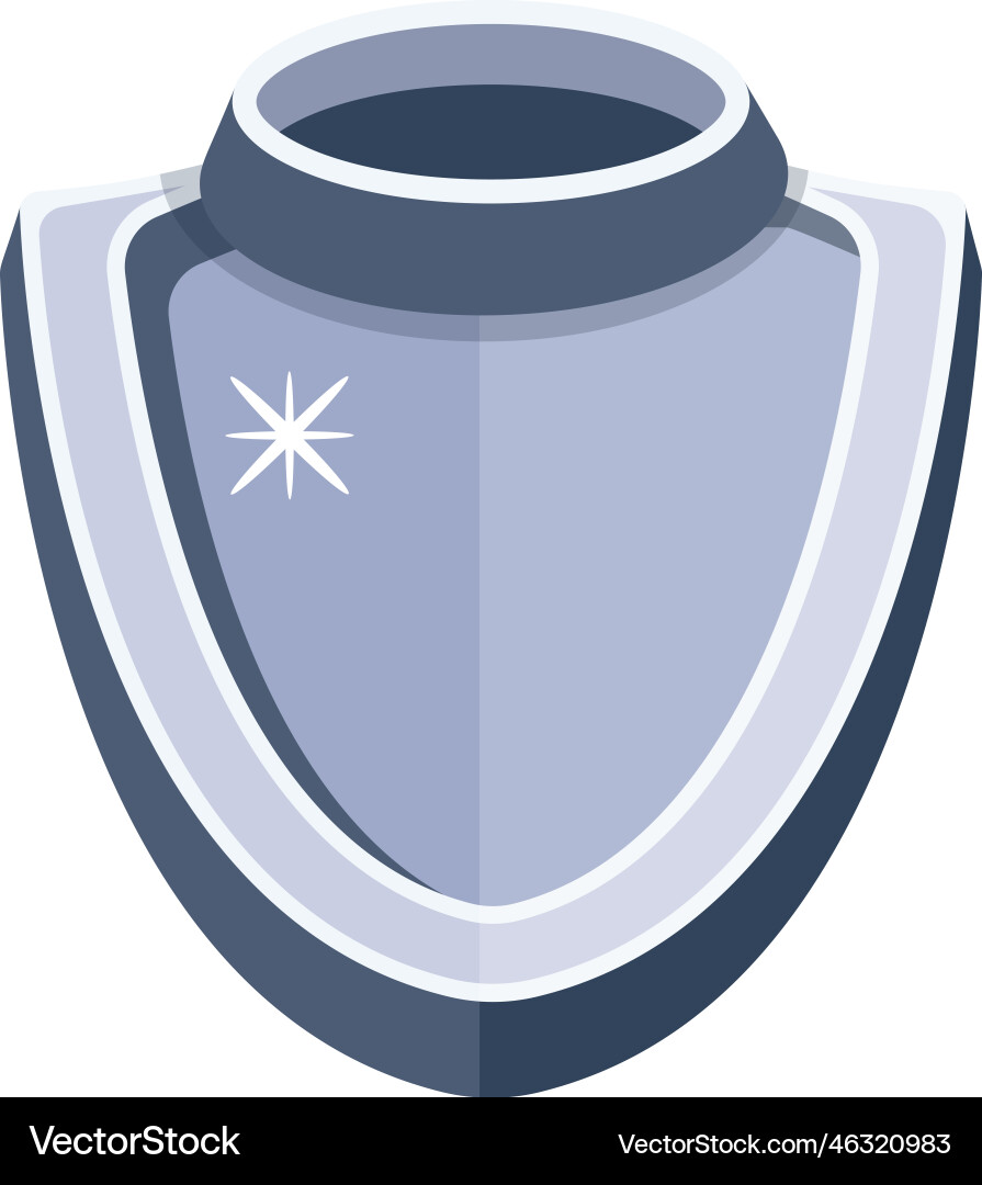 Chest armour Royalty Free Vector Image - VectorStock