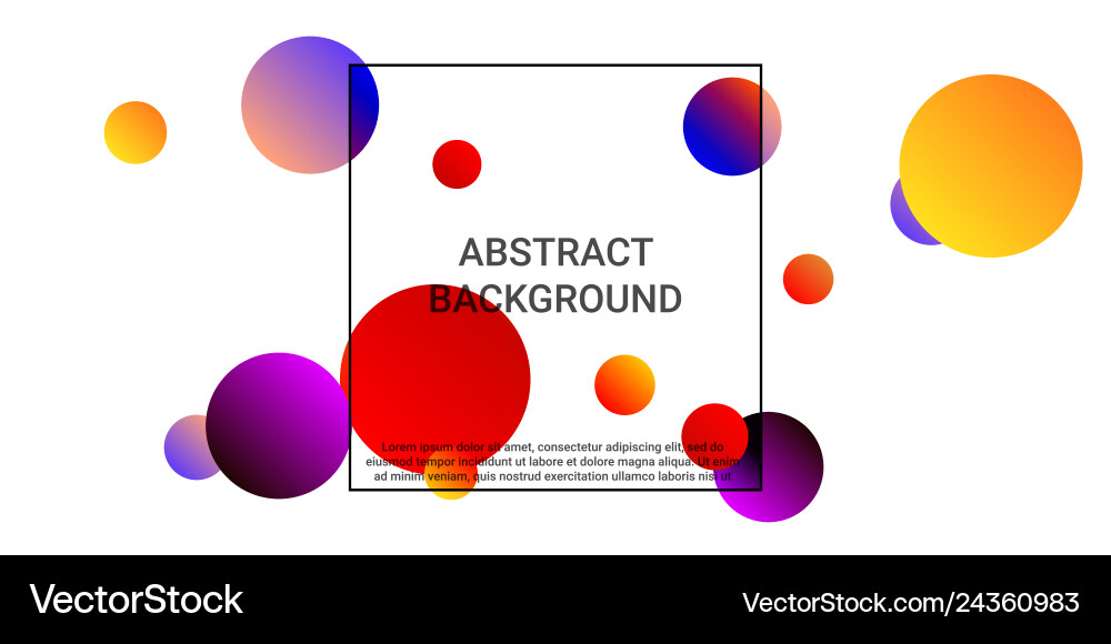 Colored balls Royalty Free Vector Image - VectorStock