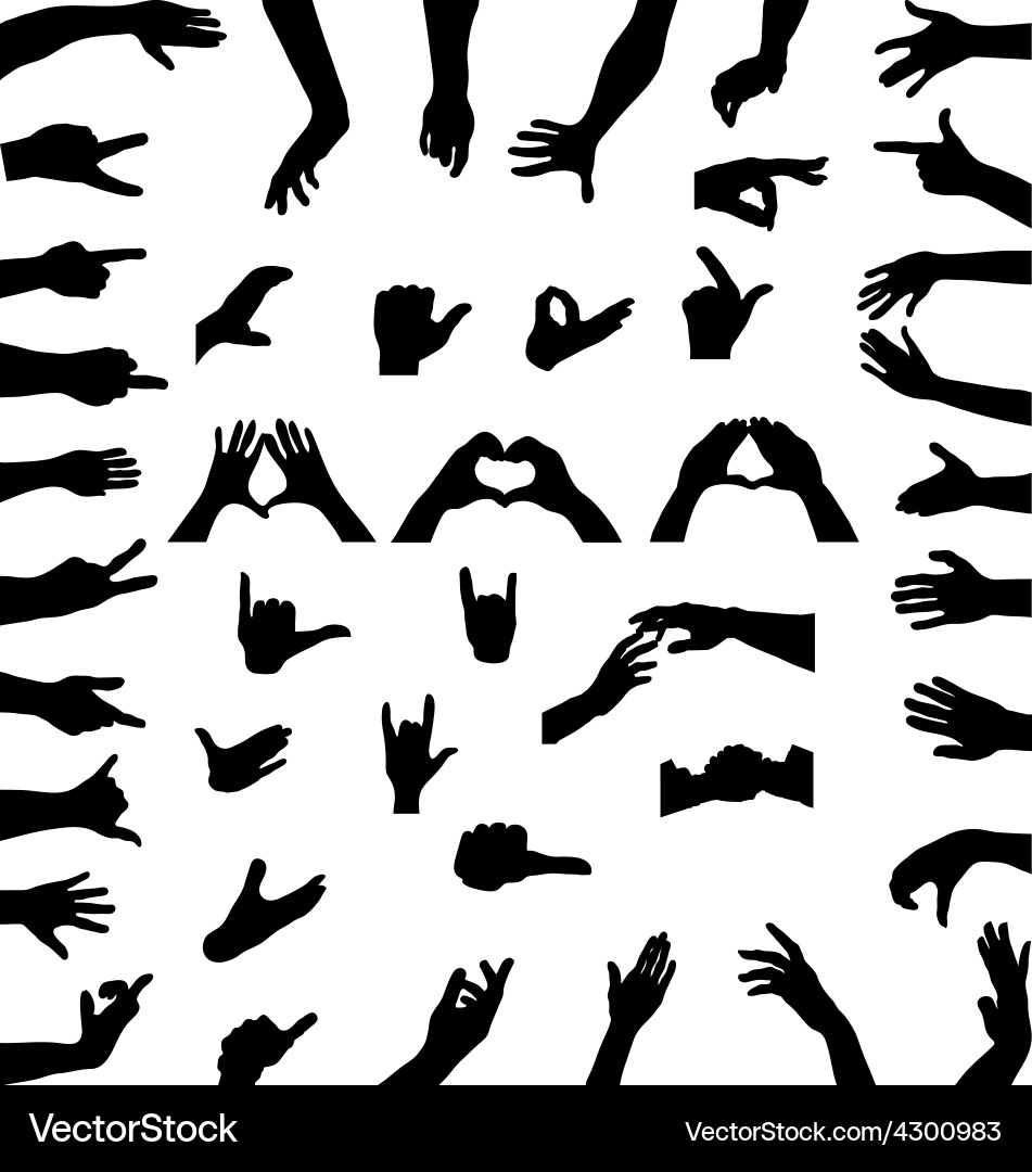 Hands Royalty Free Vector Image - VectorStock