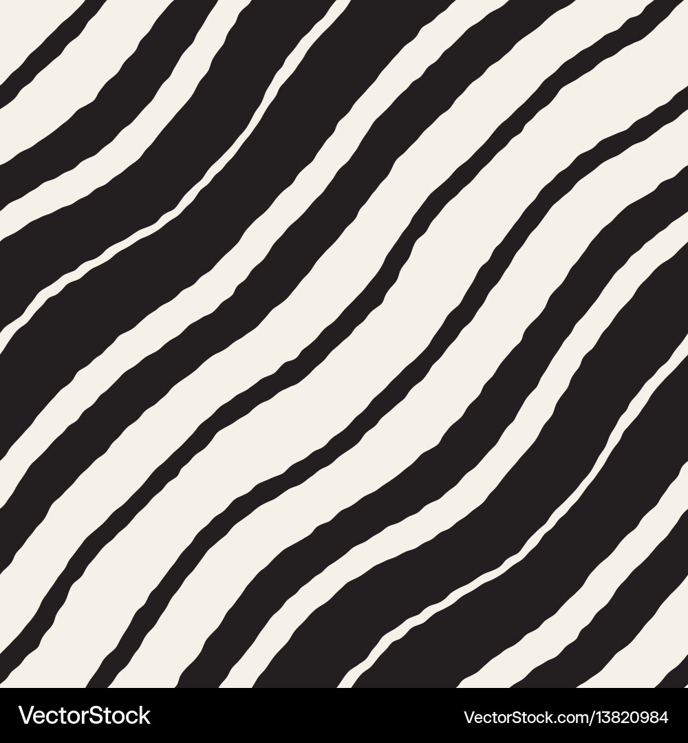 Wavy Stripes Pattern Royalty Free Vector Image