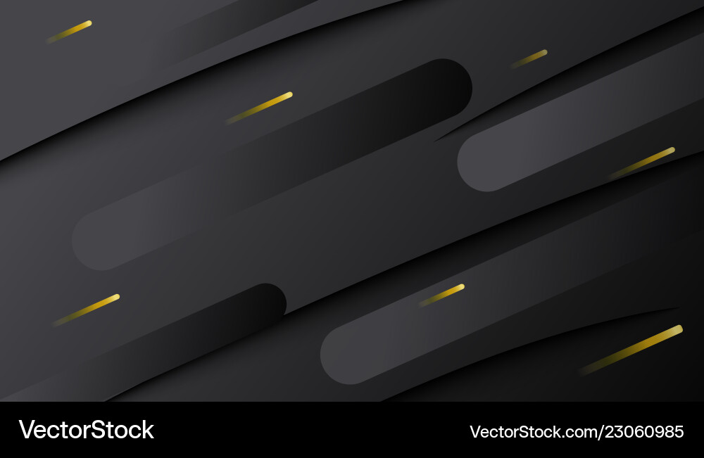 Black background abstract dark gradient Royalty Free Vector