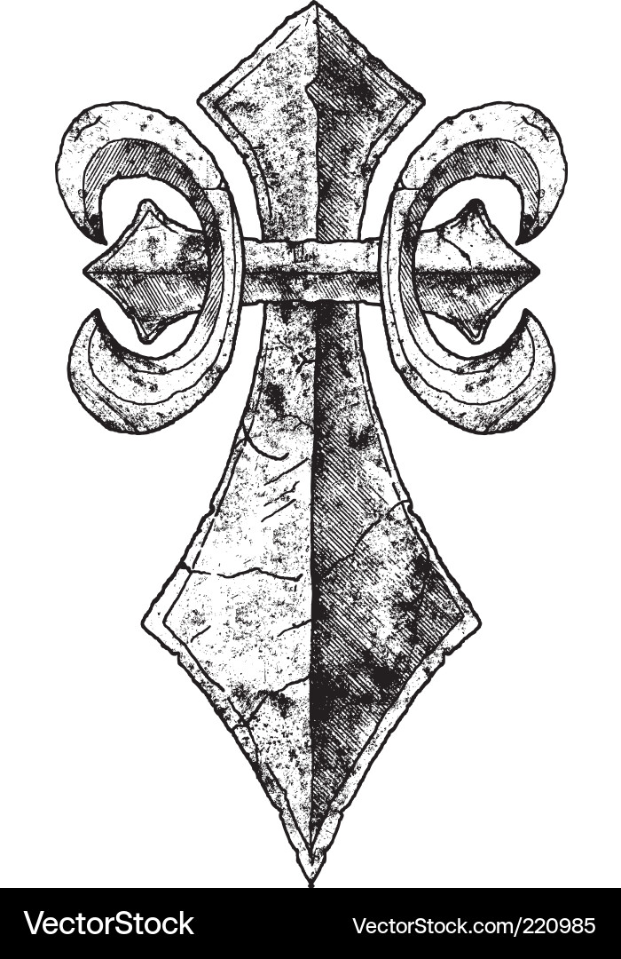 Medieval Heraldic Emblem Royalty Free Vector Image