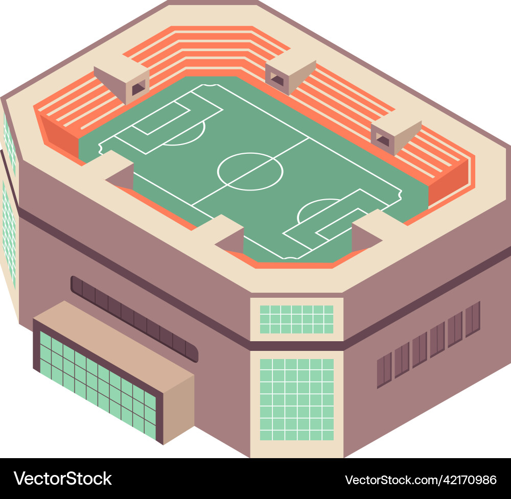 Sport stadium icon Royalty Free Vector Image - VectorStock