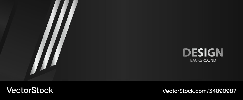 Banner abstract background board for text Vector Image