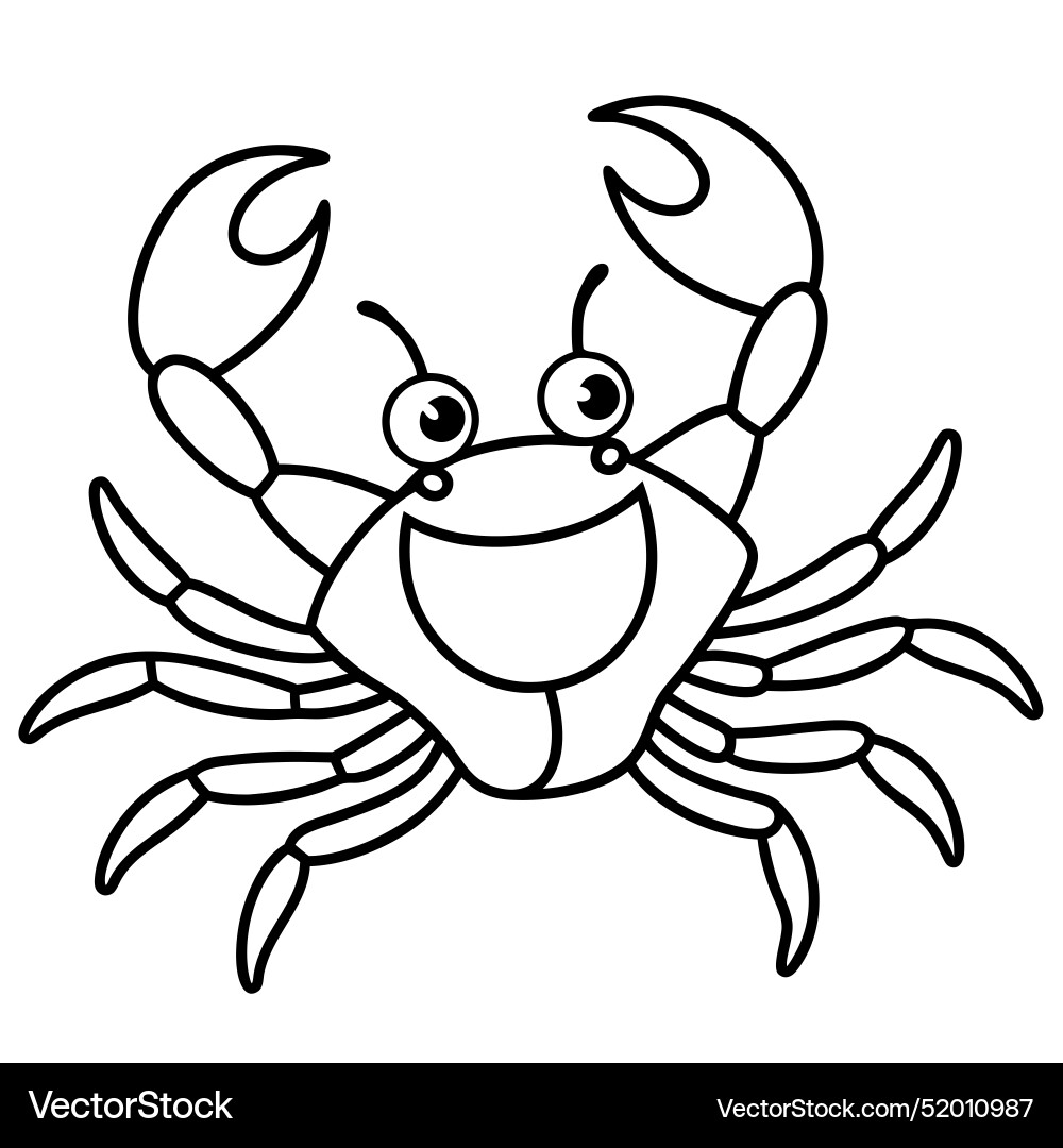 Fiddler crab jumps icon Royalty Free Vector Image