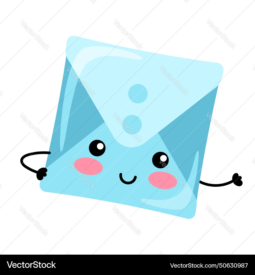 Reusable menstrual period pad womens intimate Vector Image