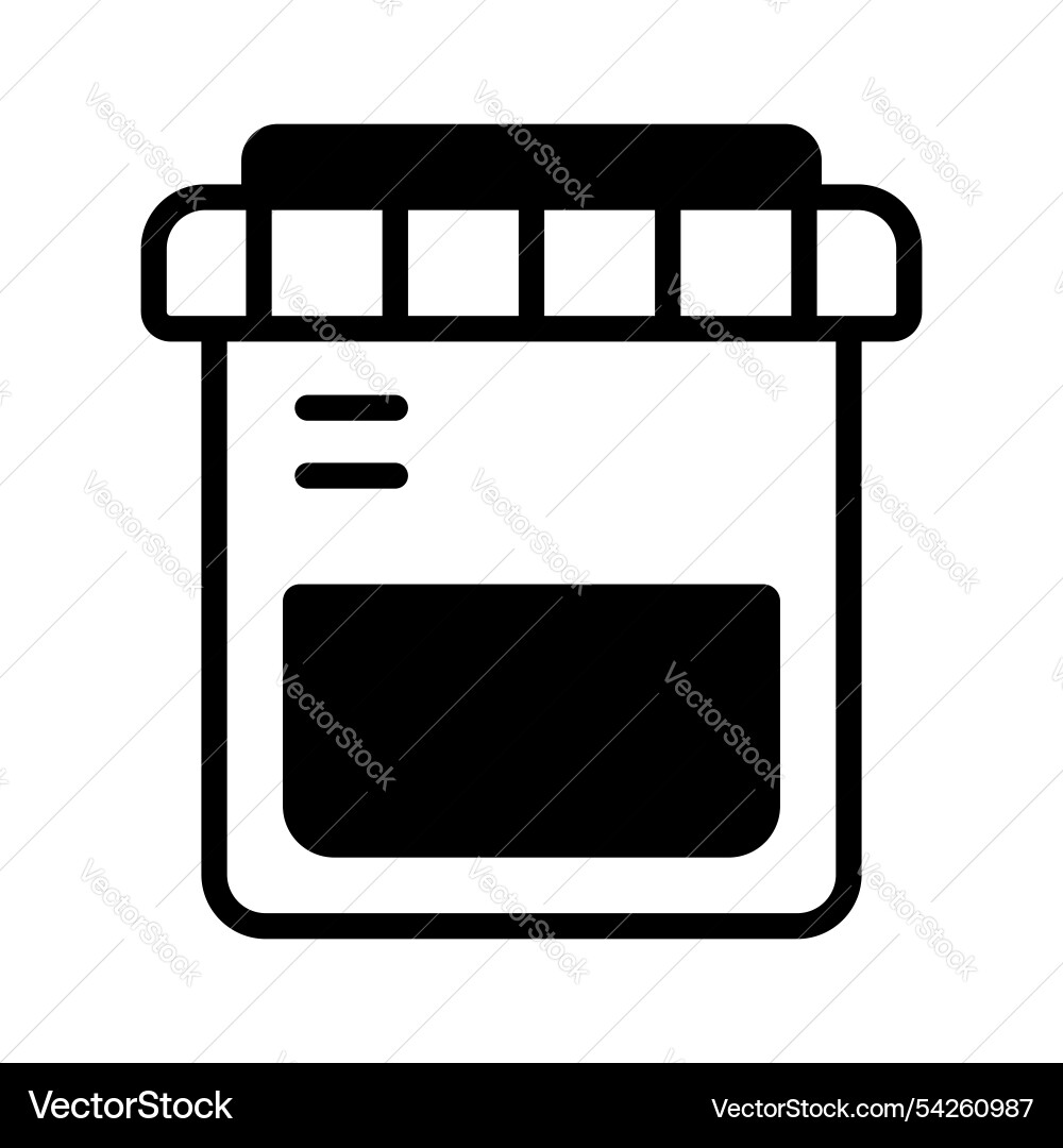 Urine test Royalty Free Vector Image - VectorStock