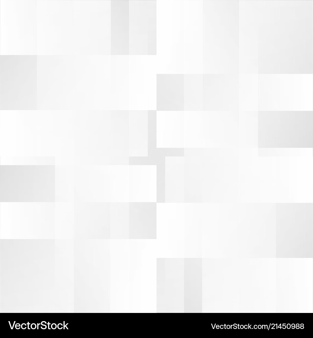 Abstract of clean black and white pattern square Vector Image