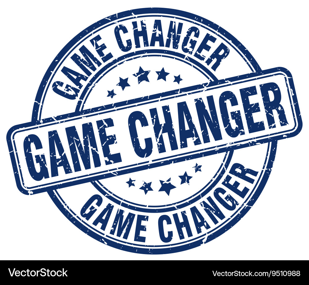 Game changer stamp Royalty Free Vector Image - VectorStock
