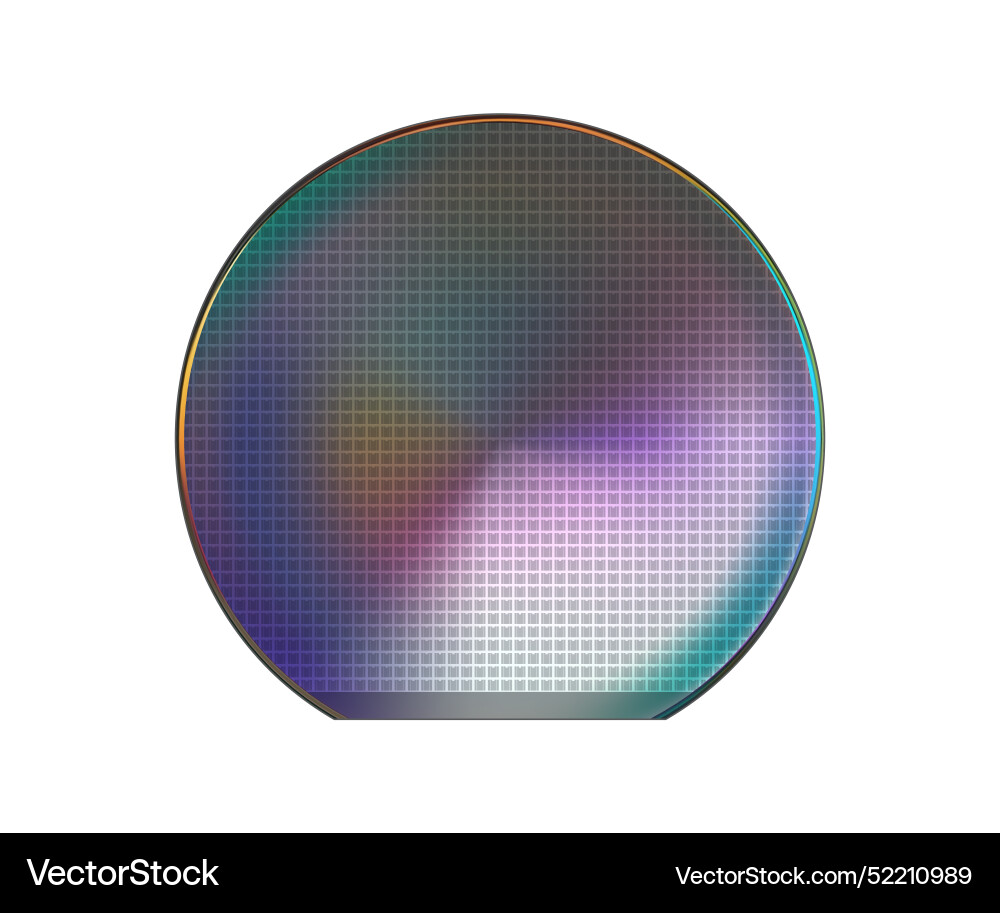 Truncated silicon wafer plate with microchip cells