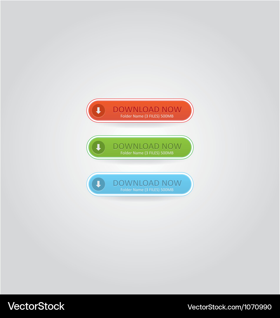 Download now buttons Royalty Free Vector Image