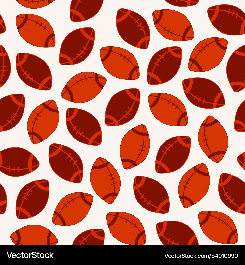 Soccer ball seamless pattern Royalty Free Vector Image