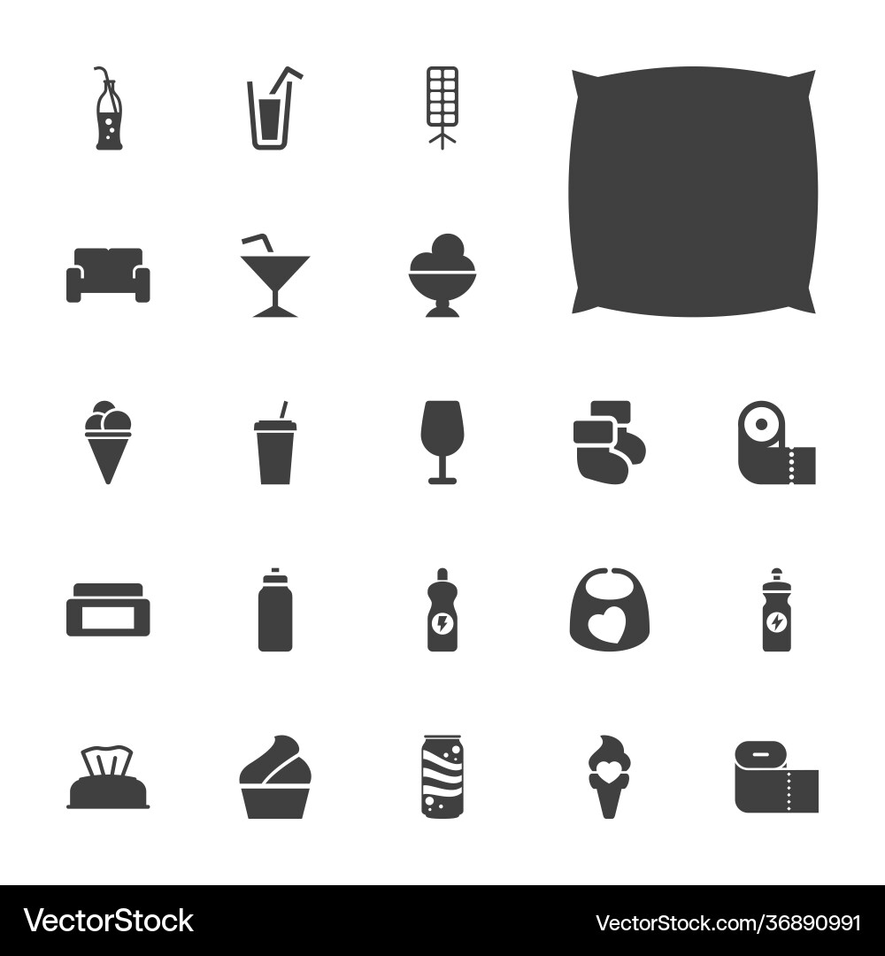 22 weiche Icons Lizenzfreies Vektorbild - VectorStock
