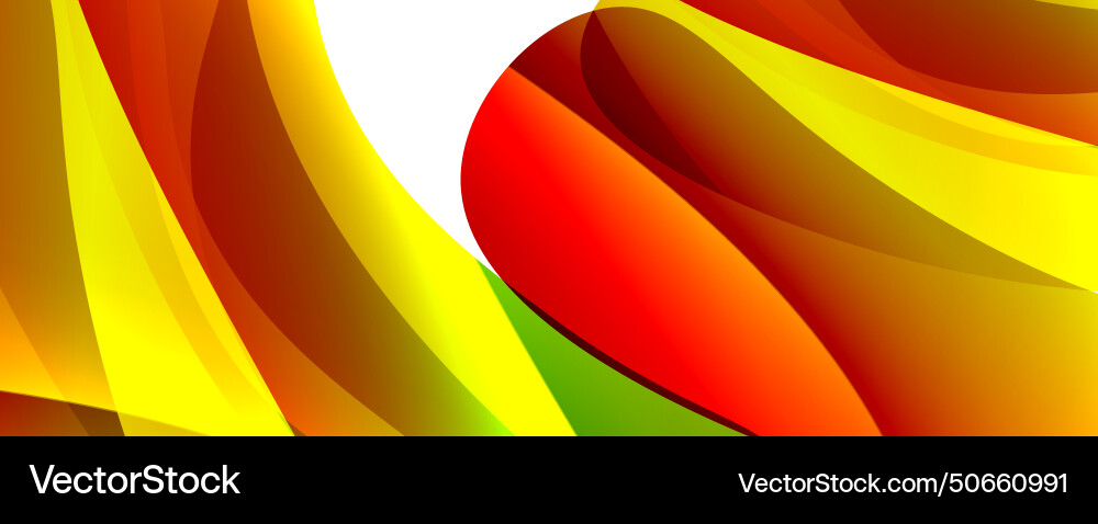 Colorful curve design concept Royalty Free Vector Image