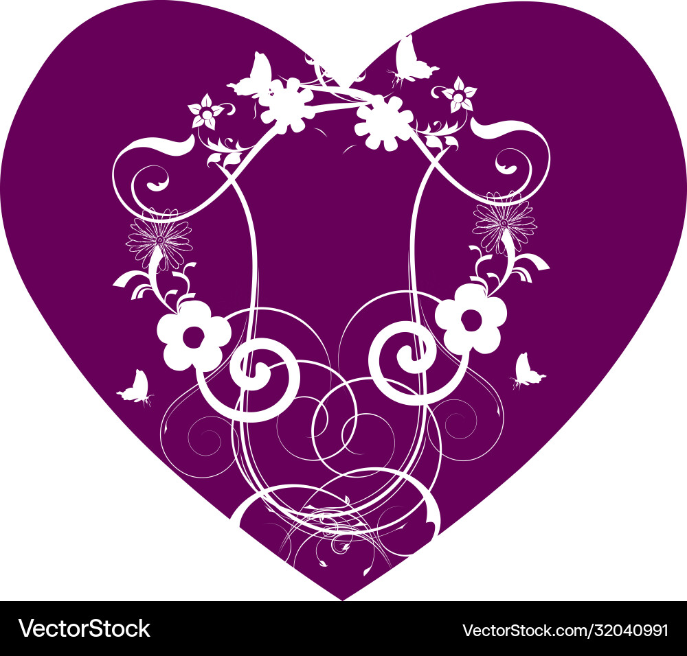 Heart icon eps image Royalty Free Vector Image
