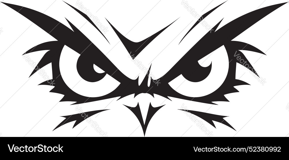 Animated anger emblematic representation of angry Vector Image
