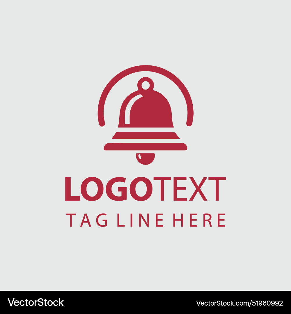 Bell logo Royalty Free Vector Image - VectorStock