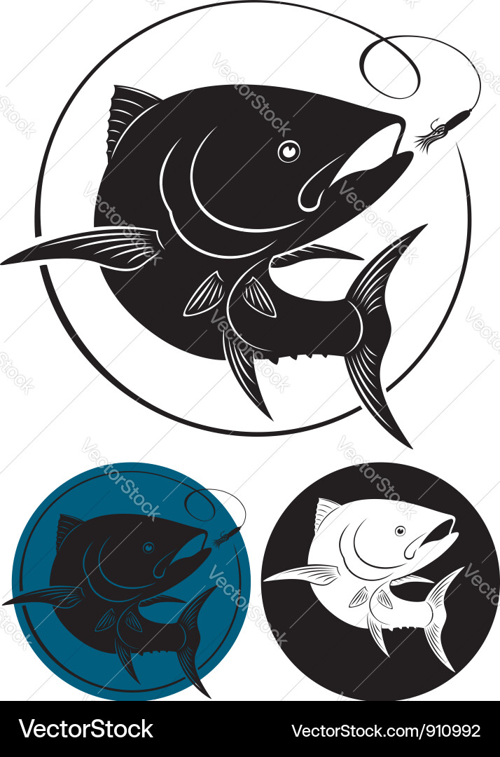 Tuna Royalty Free Vector Image - VectorStock
