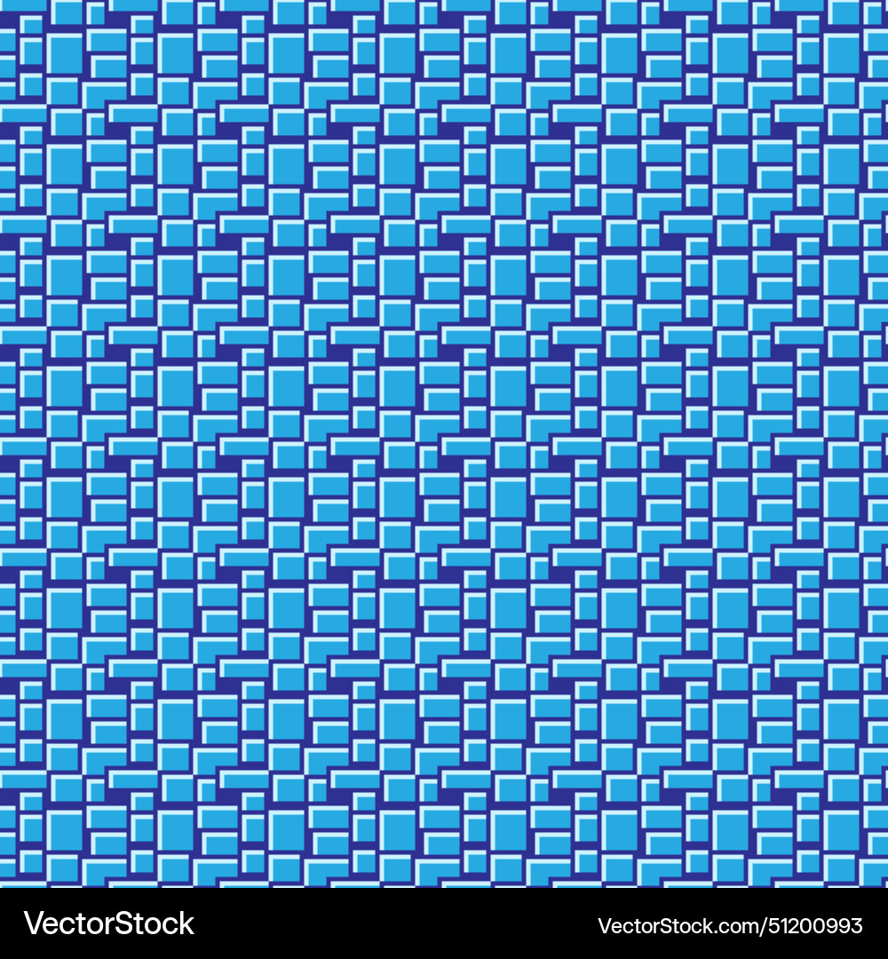 Pixel brick wall pattern Royalty Free Vector Image