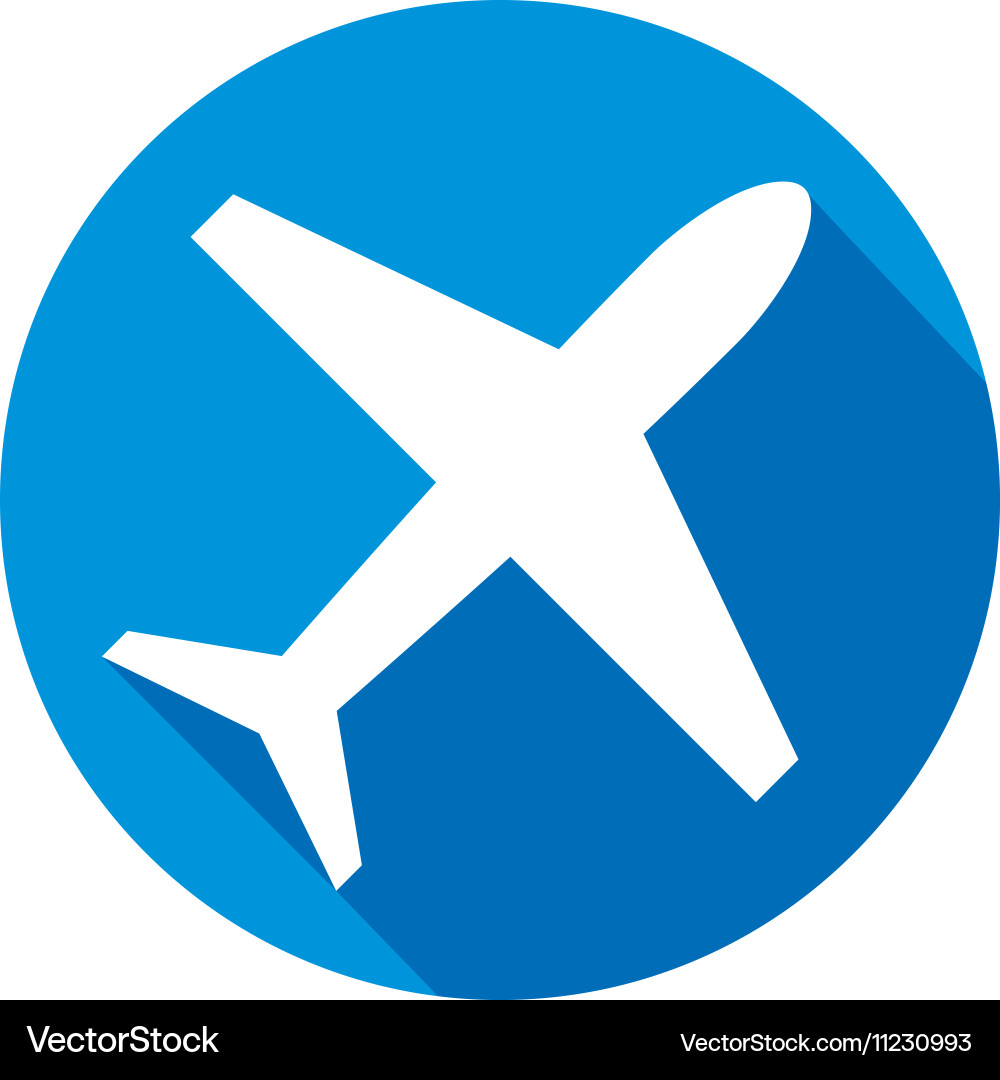Plane icon Royalty Free Vector Image - VectorStock