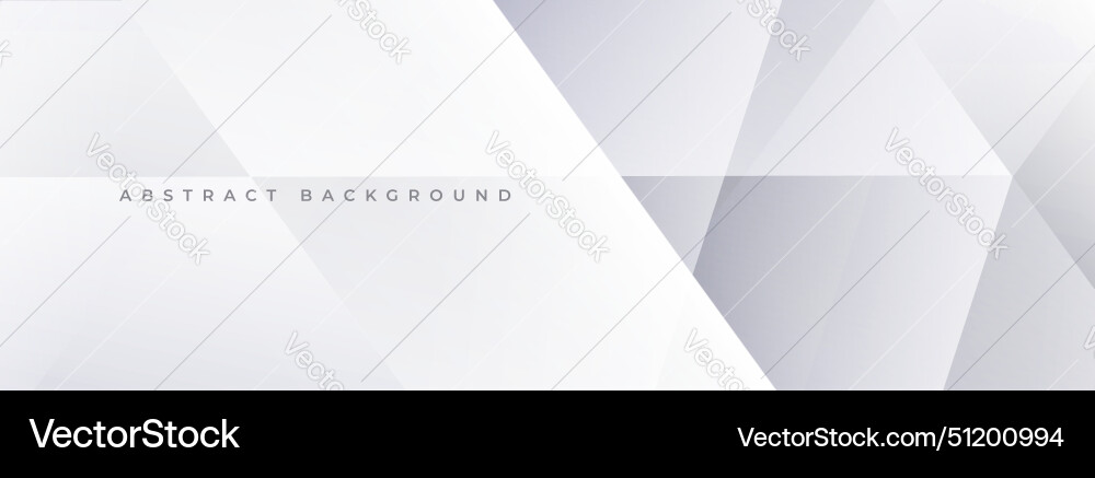 White and grey 3d modern abstract background Vector Image