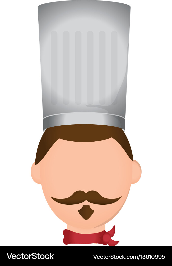 Chef cartoon character Royalty Free Vector Image
