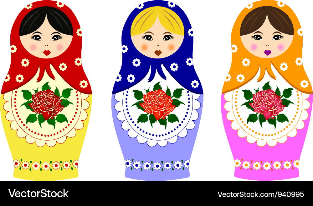 Matryoshka Vector Images (over 2,800)