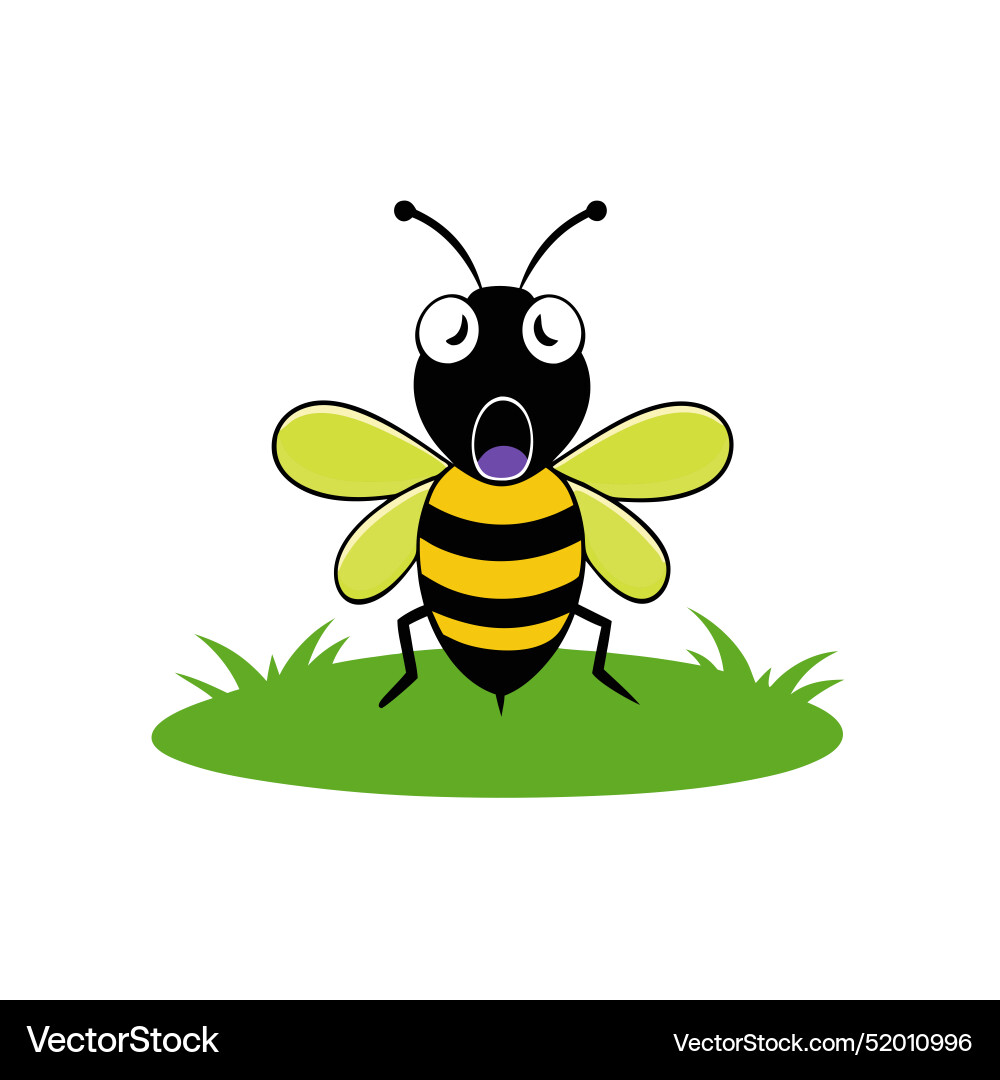 Field cuckoo bumblebee bee screams icon Royalty Free Vector