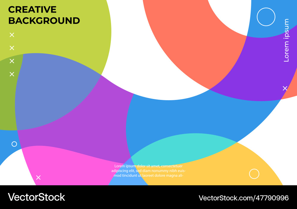Modern layout design background template Vector Image