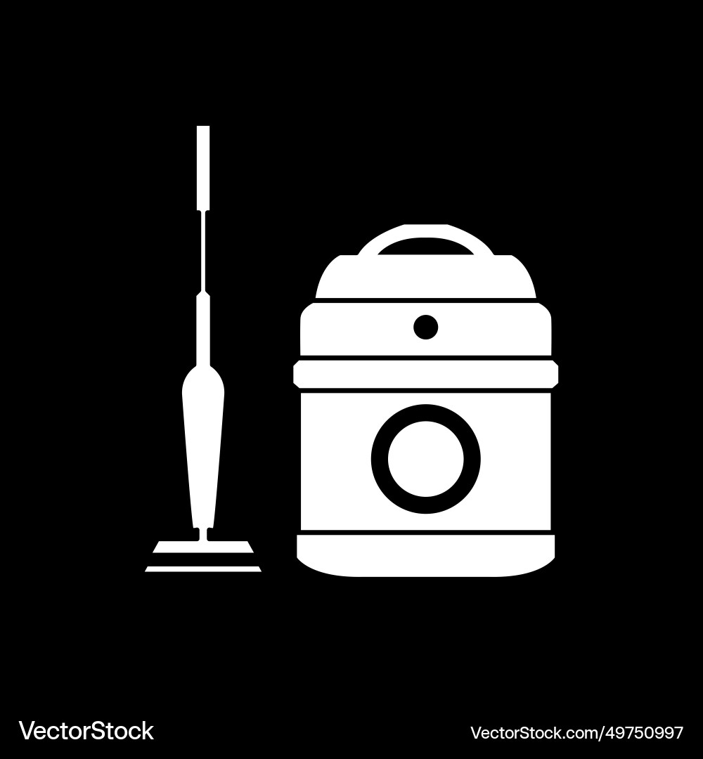 Vacuum cleaner icon logo image Royalty Free Vector Image