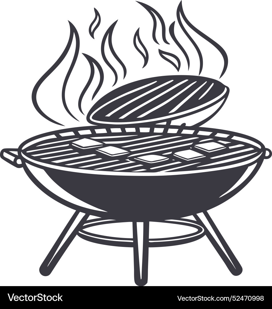 Berbecue or bbq party elements Royalty Free Vector Image