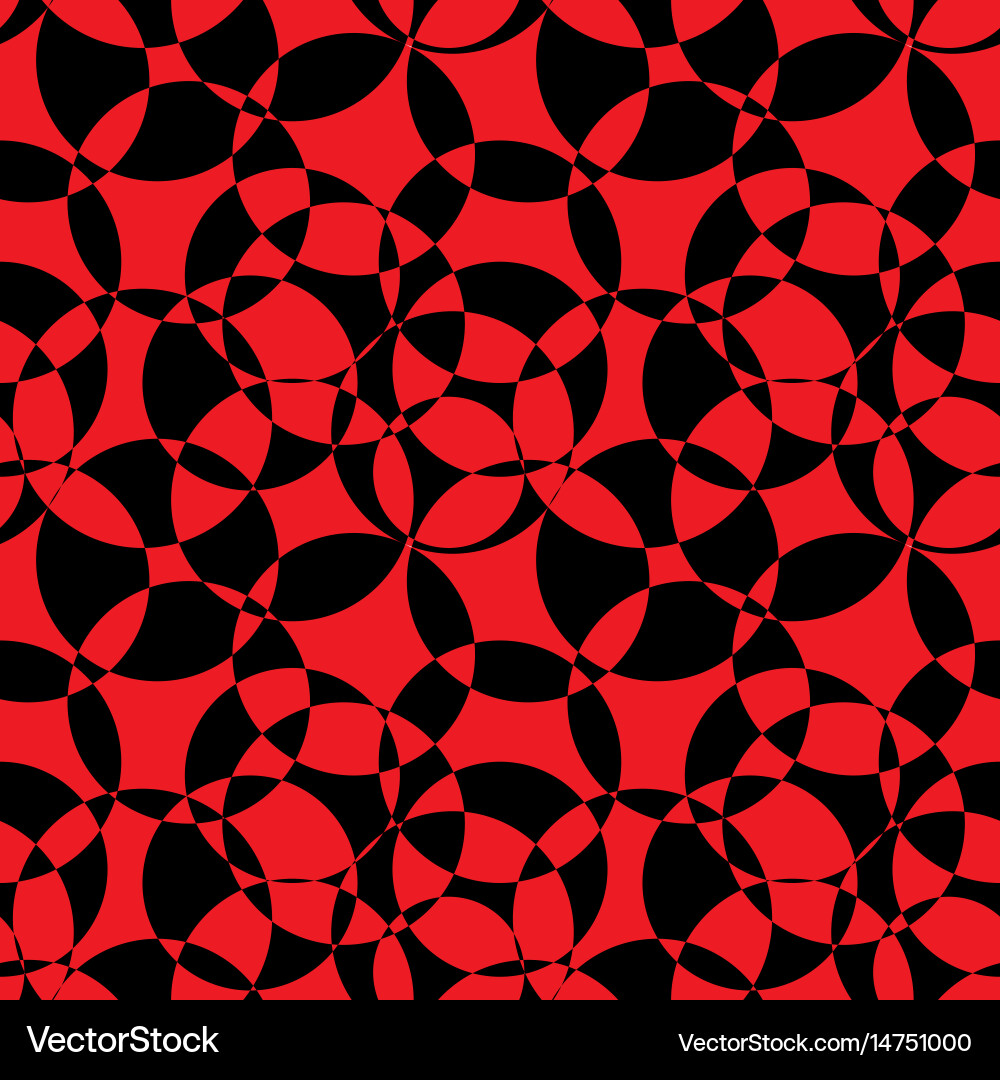 Black and red abstract background seamless pattern