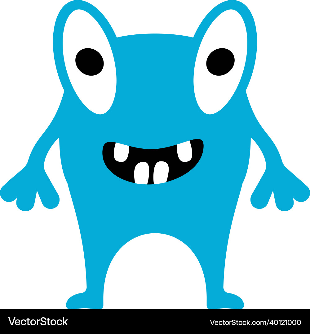 Frog alien Royalty Free Vector Image - VectorStock