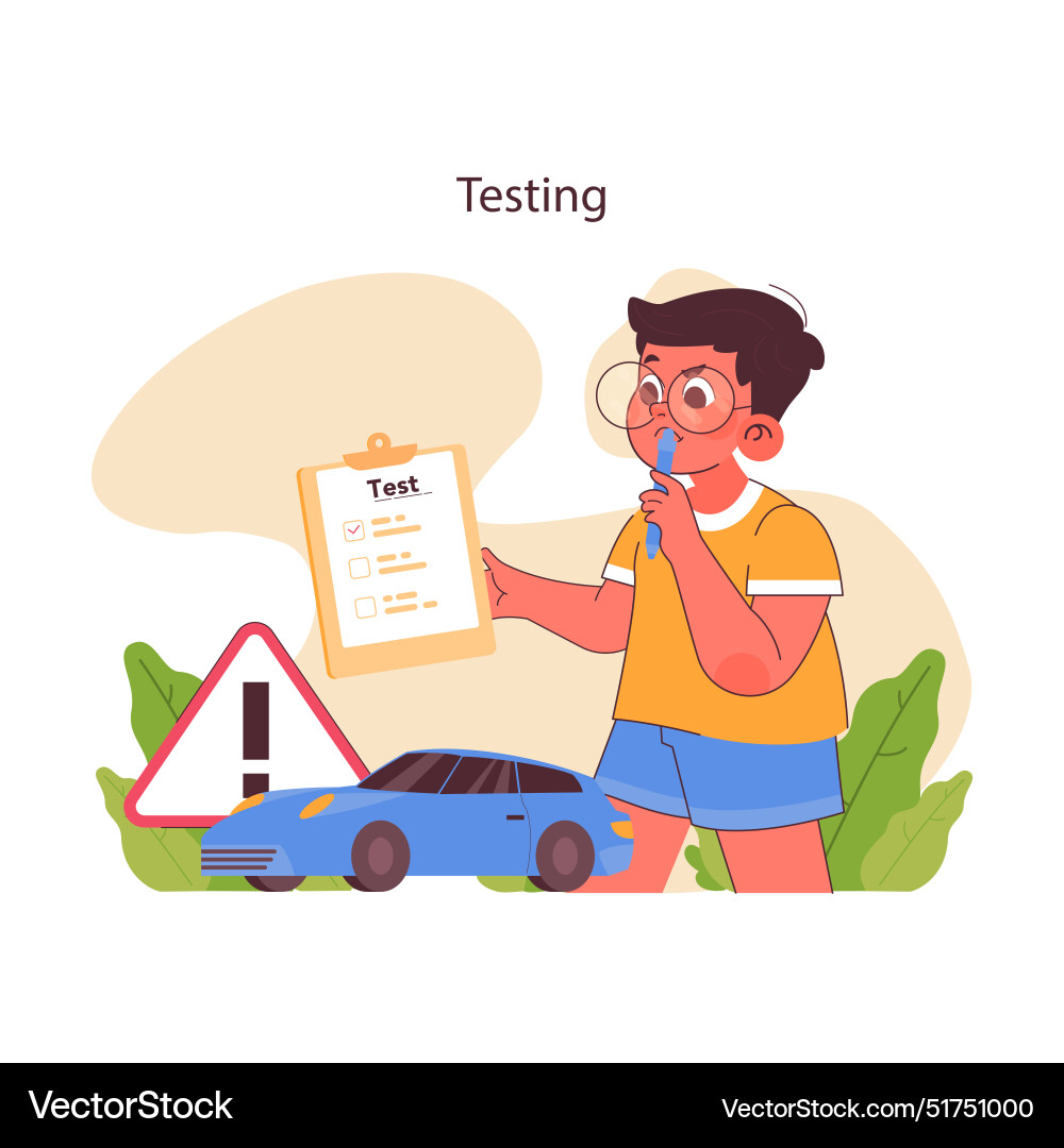 Innovation cycle generation of a creative idea Vector Image