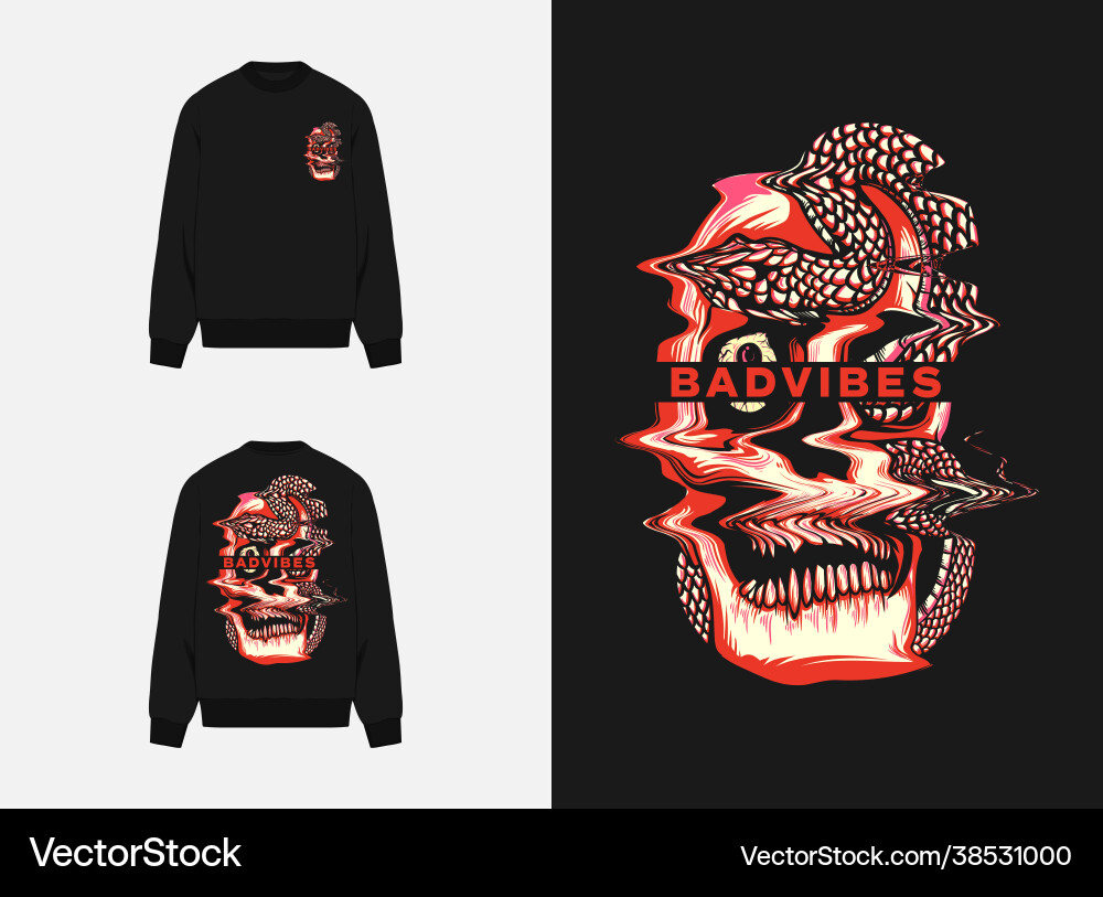 Streetwear graphic design Royalty Free Vector Image