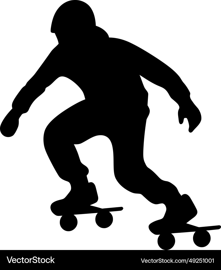 Inline skating icon Royalty Free Vector Image - VectorStock