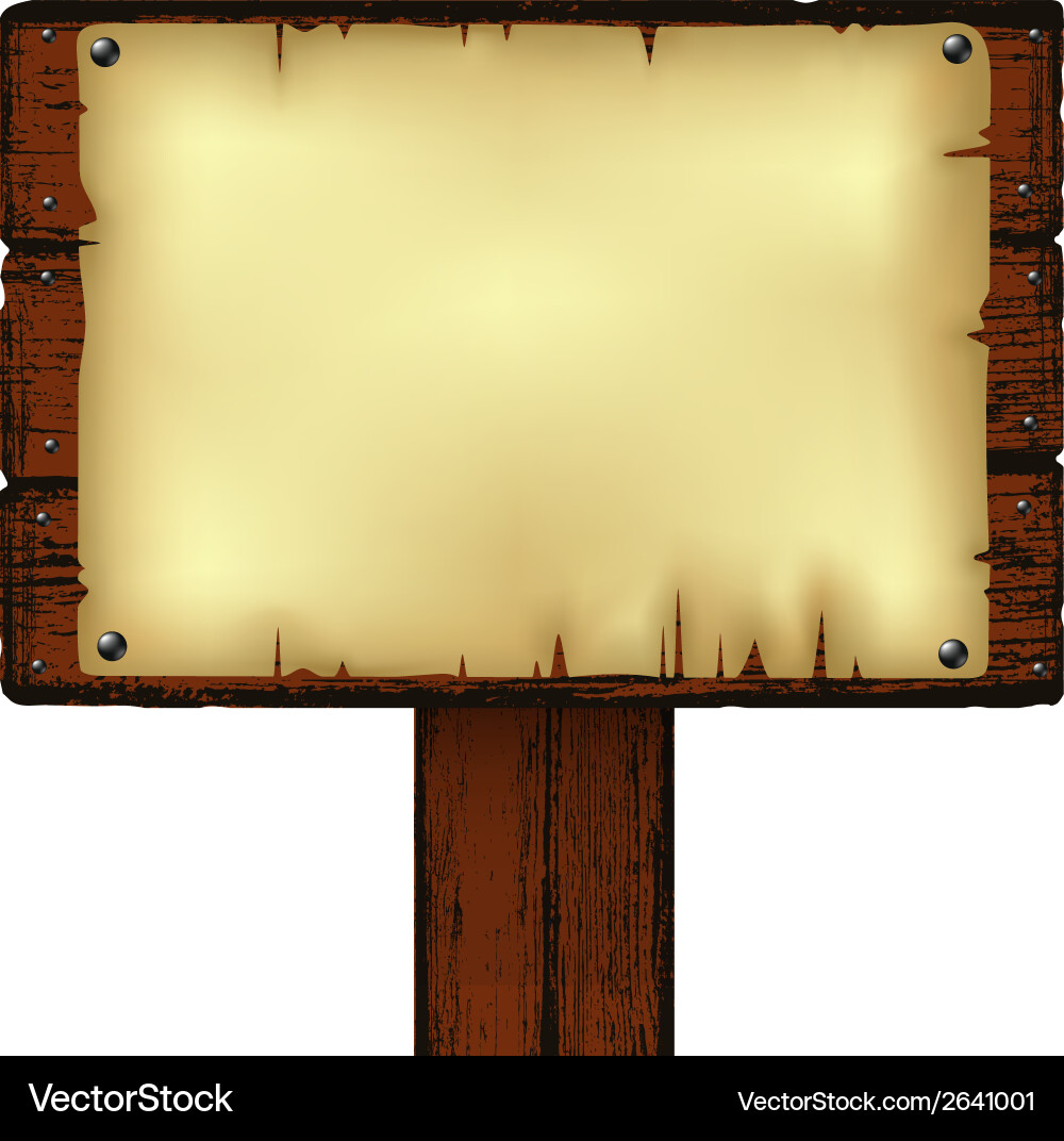 Notice board Royalty Free Vector Image - VectorStock Notice board Royalty Free Vector Image - VectorStock