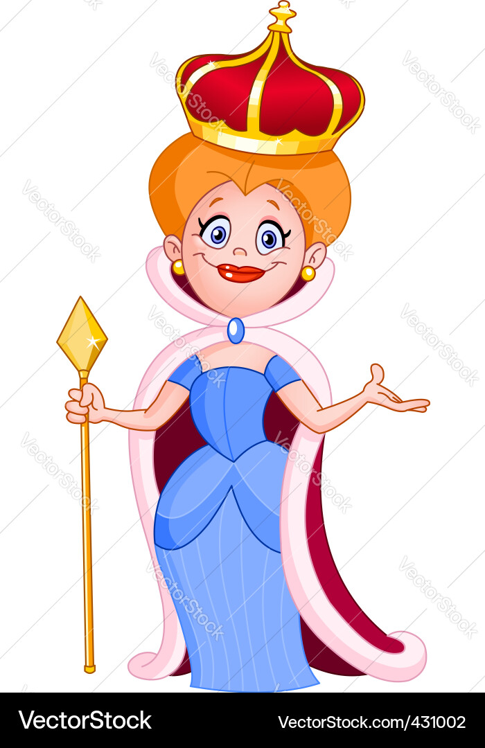 Queen Royalty Free Vector Image - VectorStock